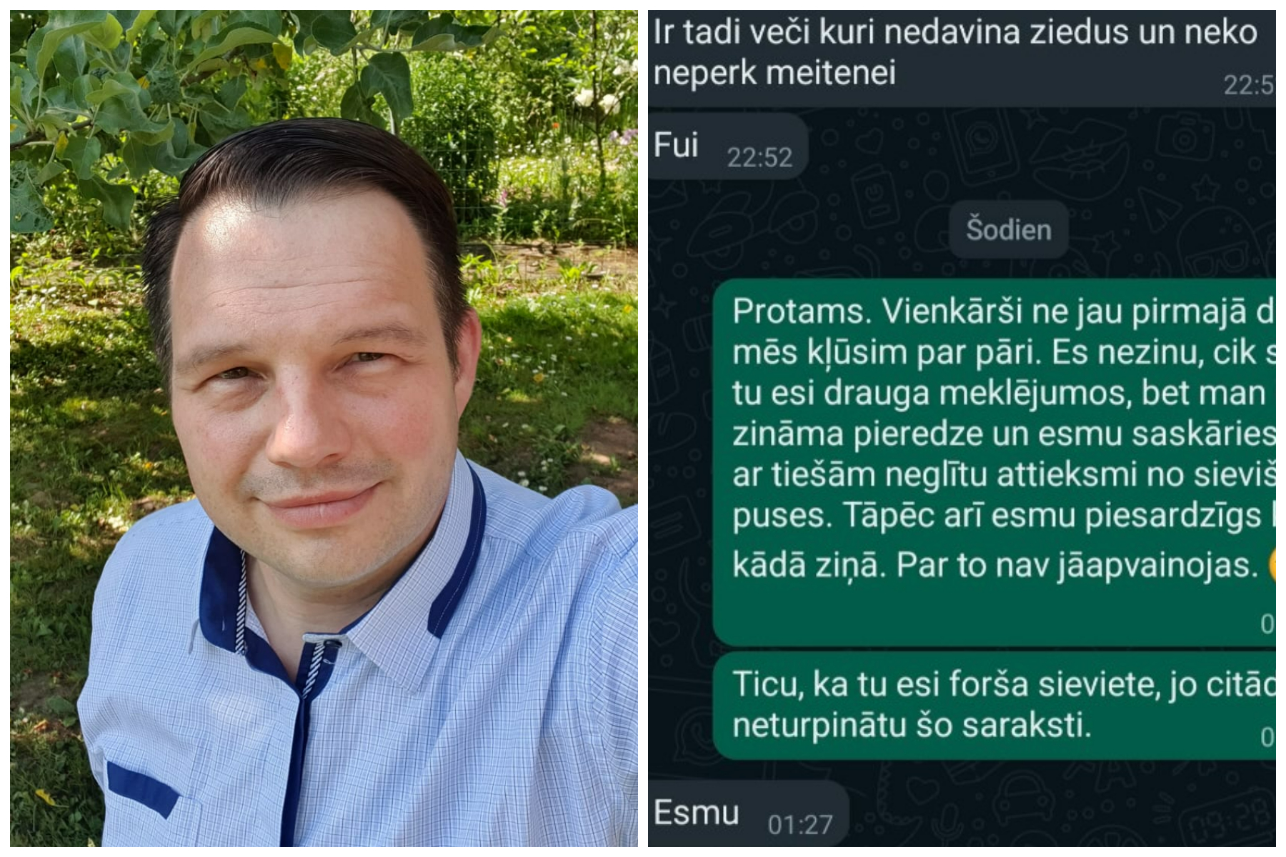 Komentāri | “Cik tev naudas vajag no vīrieša, ar kuru tu pat neesi ...