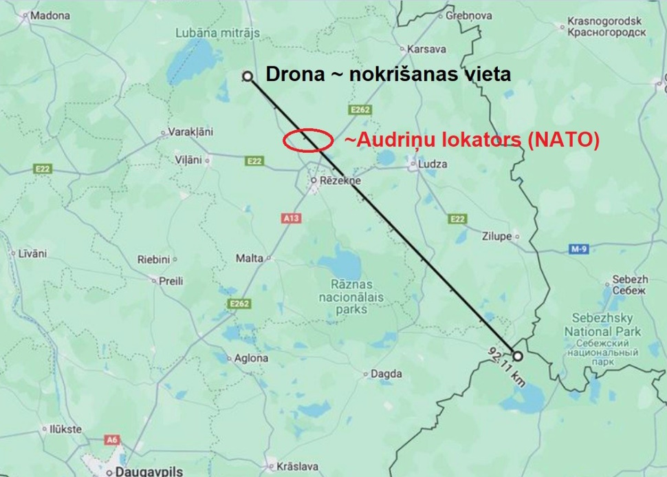 Komentāri | “Drons lidoja netālu no Audriņu lokatora (NATO). Kas tiek ...